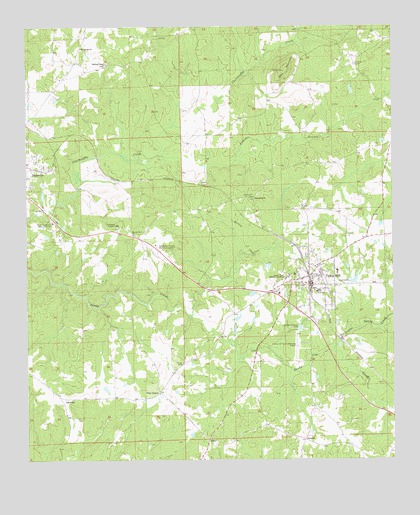 Camp Hill, AL Topographic Map - TopoQuest