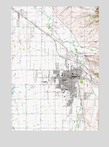 Bozeman, MT Topographic Map - TopoQuest