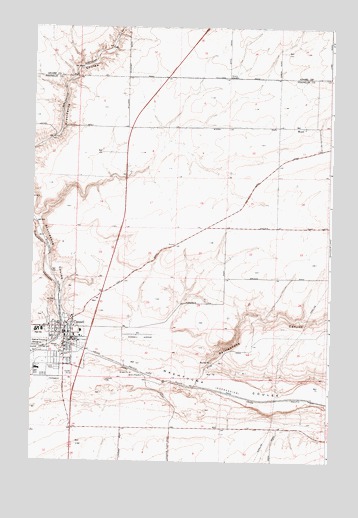 Connell, WA Topographic Map - TopoQuest