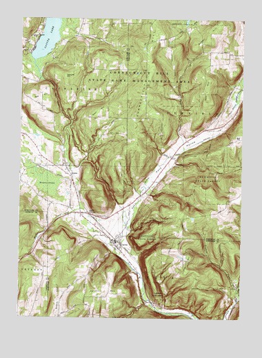 Alpine, NY Topographic Map - TopoQuest