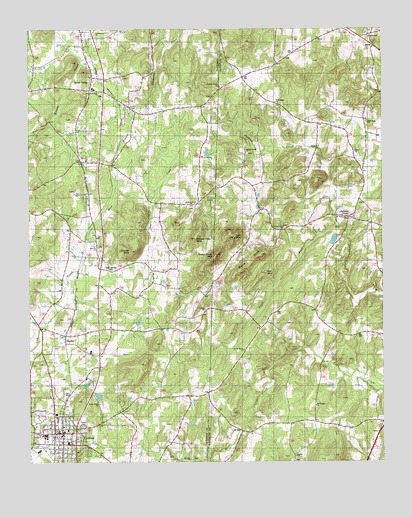 Denton, NC Topographic Map - TopoQuest