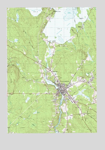 Ellsworth, ME Topographic Map - TopoQuest