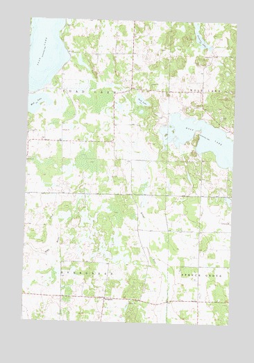 Evergreen, MN Topographic Map - TopoQuest