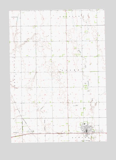 Howard, SD Topographic Map - TopoQuest