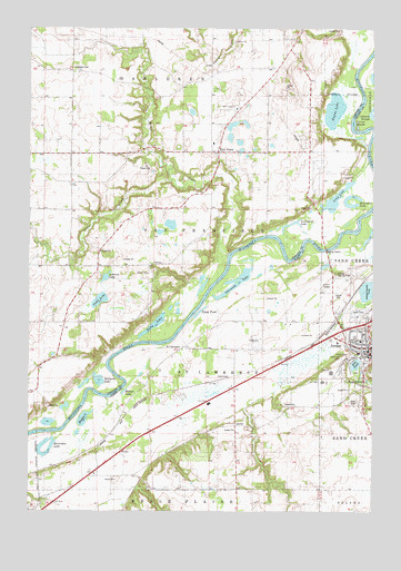 Jordan West, MN Topographic Map - TopoQuest