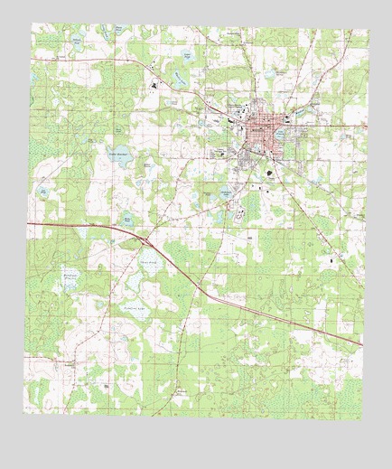 Madison, FL Topographic Map - TopoQuest