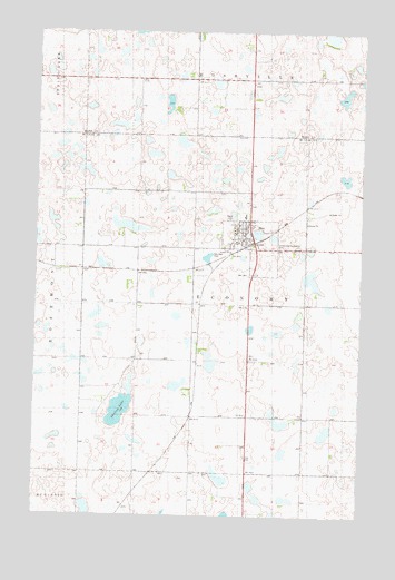 Max, ND Topographic Map - TopoQuest