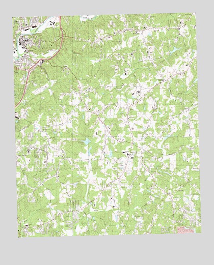 Canton, GA Topographic Map - TopoQuest