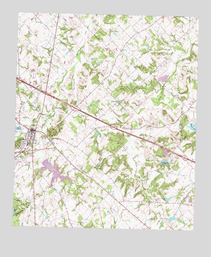 Canton, TX Topographic Map - TopoQuest