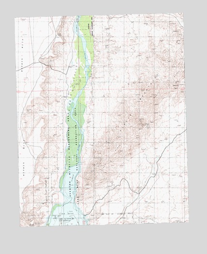 Overton SE, NV Topographic Map - TopoQuest