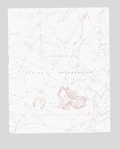 Satan Butte, AZ Topographic Map - TopoQuest