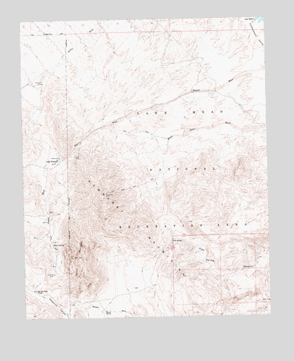 Spirit Mountain, NV Topographic Map - TopoQuest