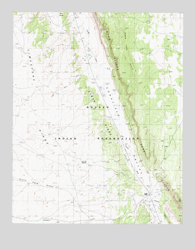 Cedar Ridge, AZ Topographic Map - TopoQuest