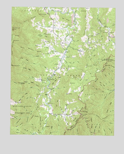 Celo, NC Topographic Map - TopoQuest