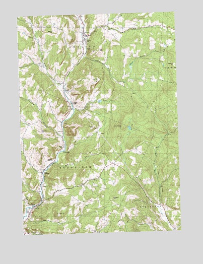 Chelsea, VT Topographic Map - TopoQuest