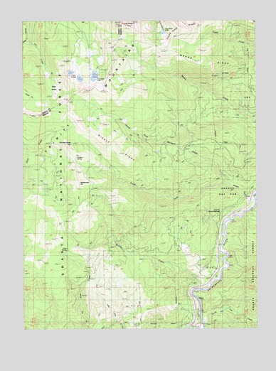 Chicken Hawk Hill, CA Topographic Map - TopoQuest