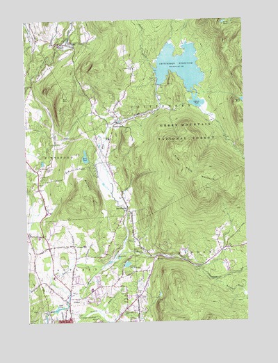 Chittenden, VT Topographic Map - TopoQuest