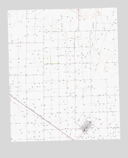 Amherst, TX Topographic Map - TopoQuest