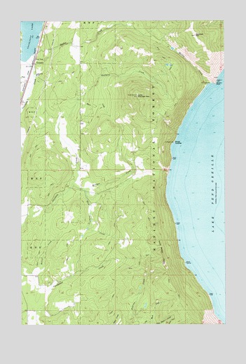 Cocolalla, ID Topographic Map - TopoQuest