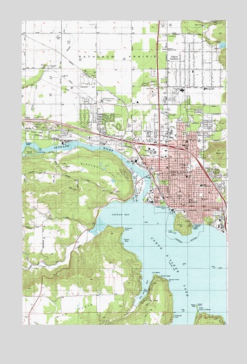 Coeur D'Alene, ID Topographic Map - TopoQuest