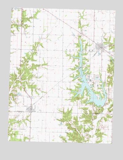 Coffeen, IL Topographic Map - TopoQuest