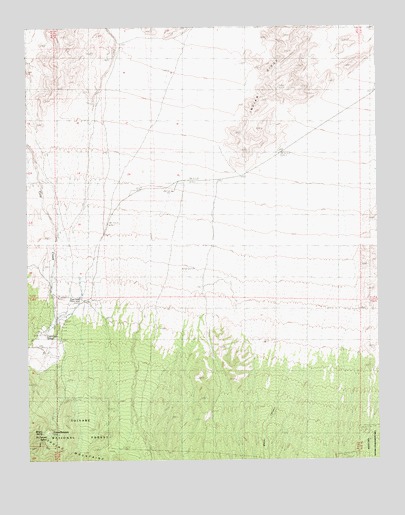 Cold Creek, NV Topographic Map - TopoQuest
