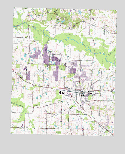 Collierville, TN Topographic Map - TopoQuest