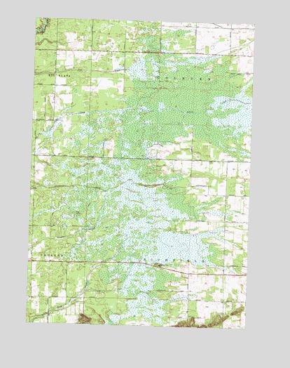 Coloma SW, WI Topographic Map - TopoQuest