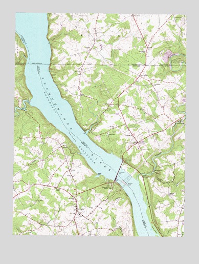 Conowingo Dam, MD Topographic Map - TopoQuest