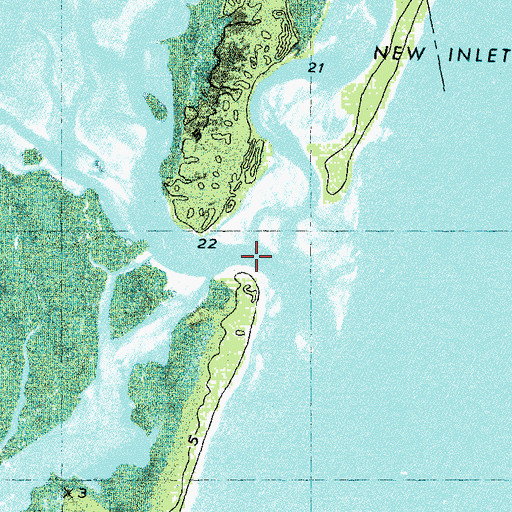 Corncake Inlet (historical), NC