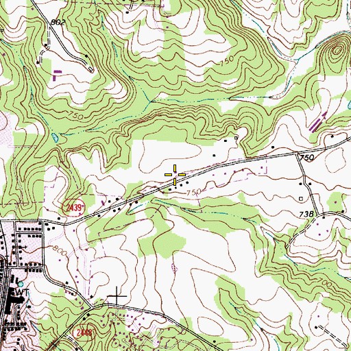 Huntersville North Carolina Map