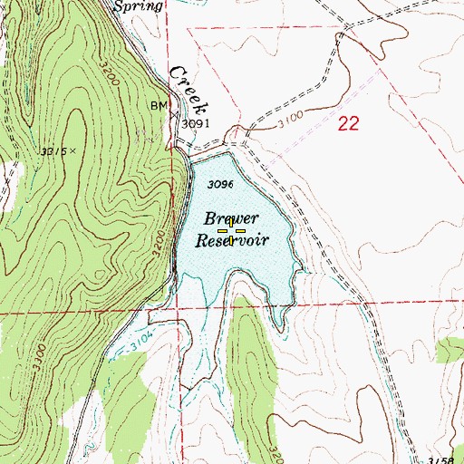 Brewer Reservoir, OR