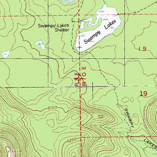 Swampy Lakes Trail, OR