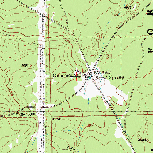 Sand Spring Recreation Site, OR