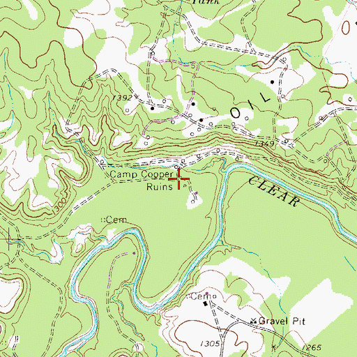 Camp Cooper Ruins, TX