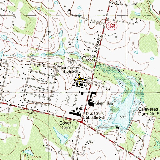 Central High School Map