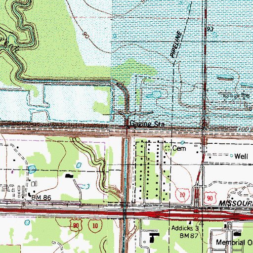 Addicks Reservoir, TX