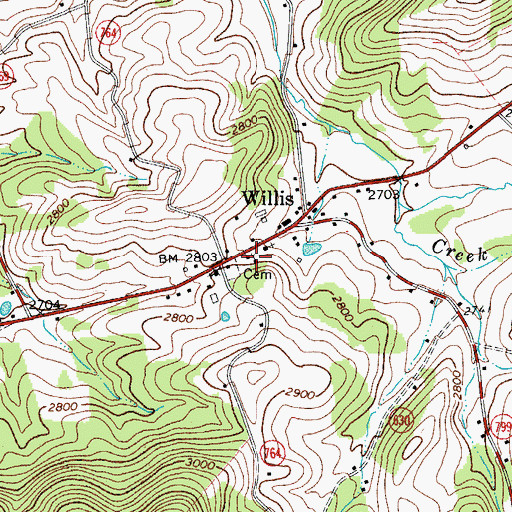 Willis United Methodist Church, VA