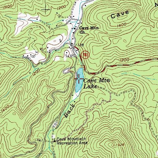Cave Mountain Lake, VA