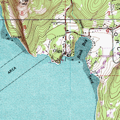 Olga Marine State Park, WA