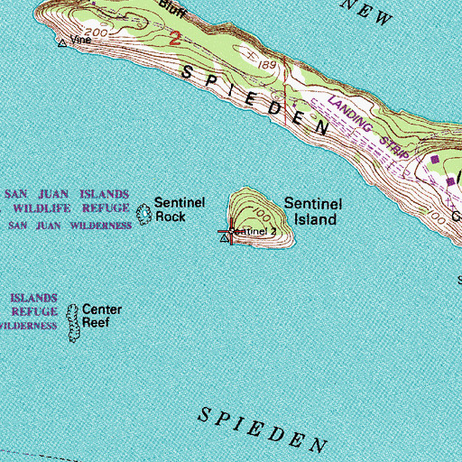 Sentinelese Island Map