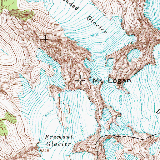 Mount Logan Map