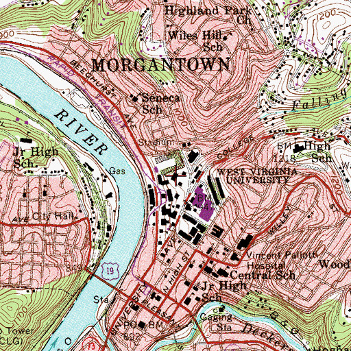 West Virginia University, WV