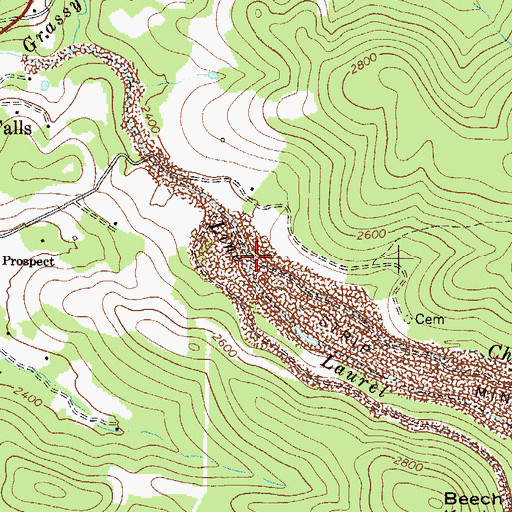 Chestnut Lick Run, WV