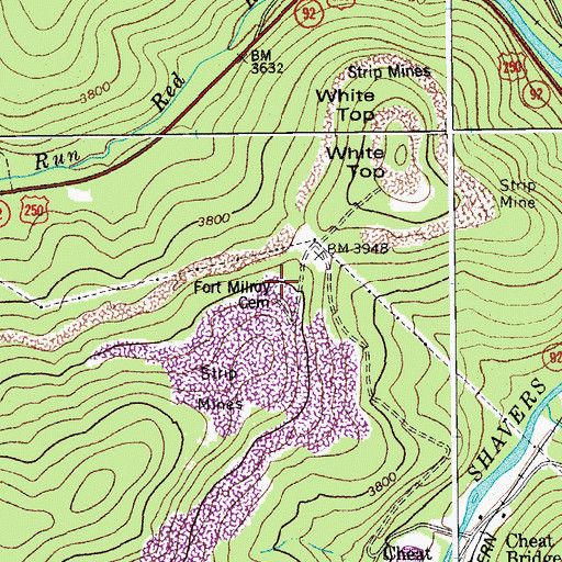Fort Milroy Cemetery, WV