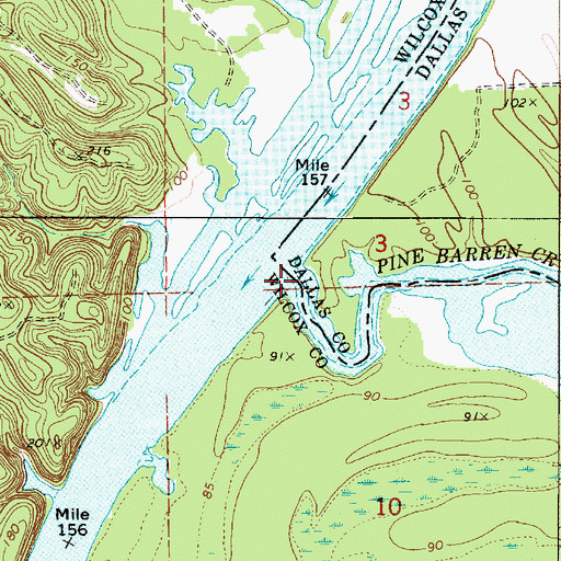 Pine Barren Creek, AL