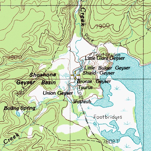Shoshone Geyser Basin, WY