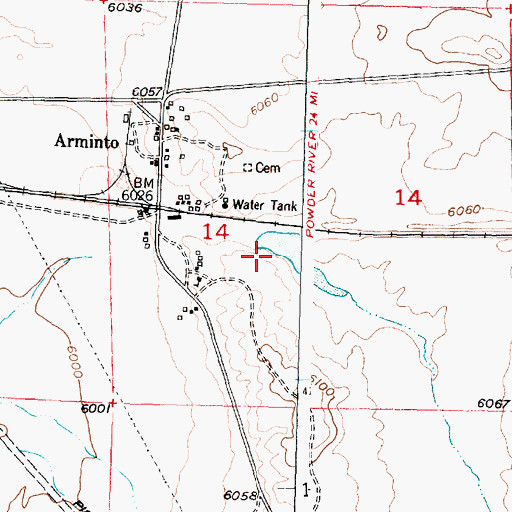 Bad Water Creek Dam, WY