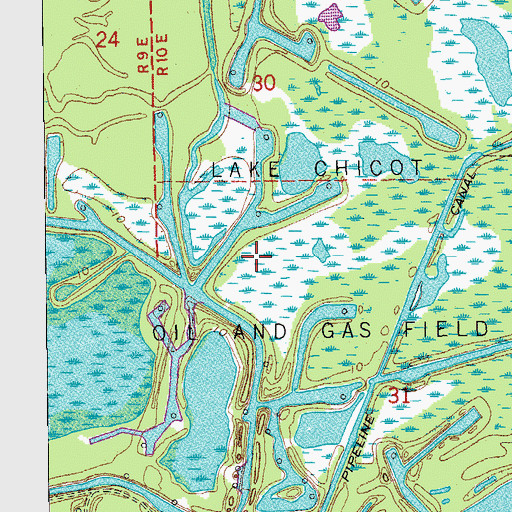 Lake Chicot Oil and Gas Field, LA