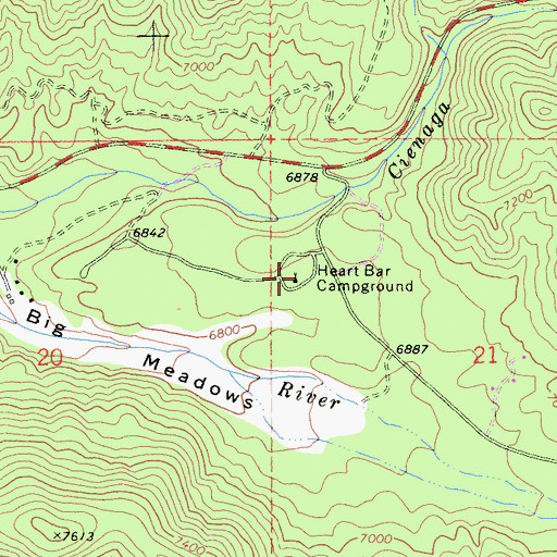 Heart Bar Campground, CA